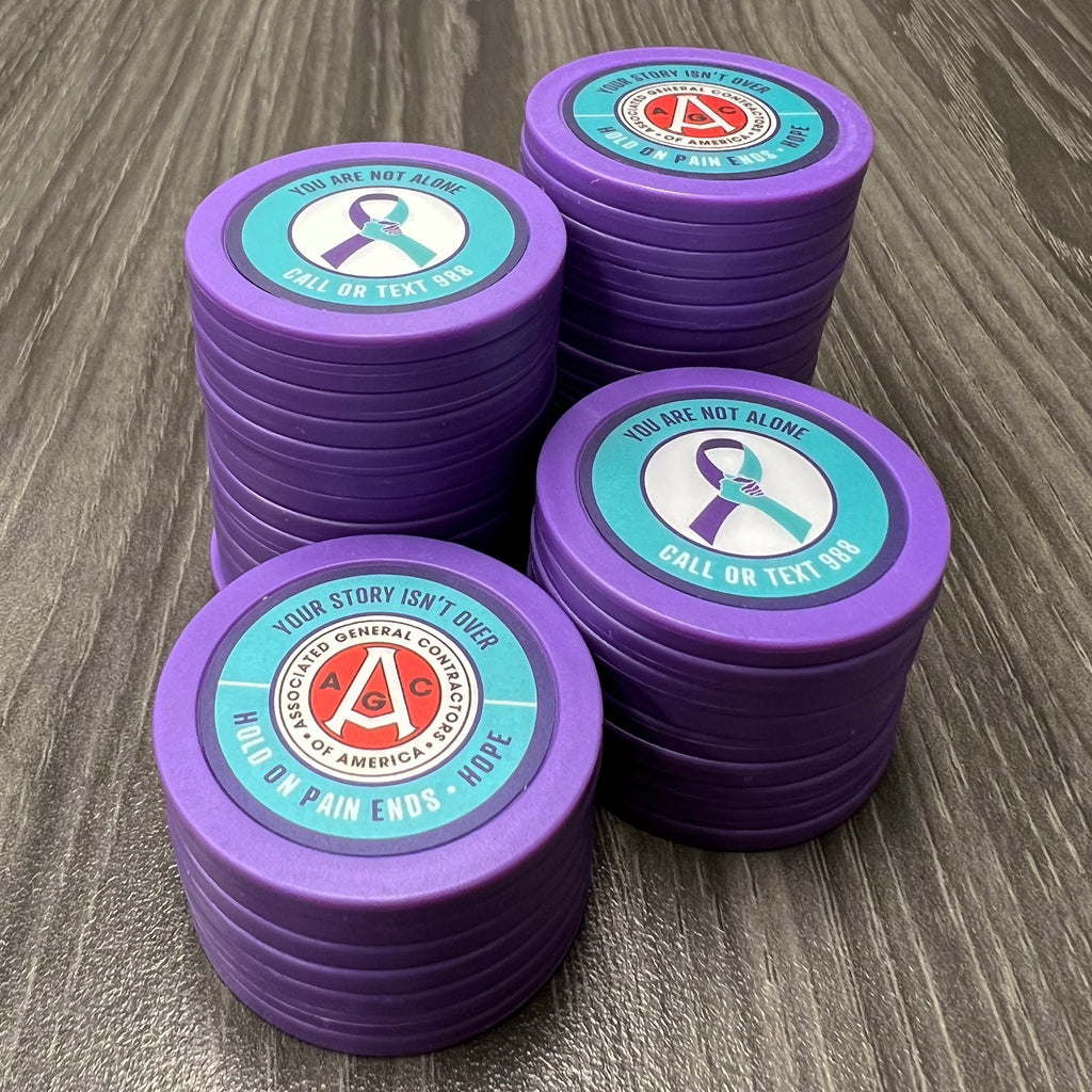 Associated General Contractors HOPE Coin - 100 Units – First Place Pins