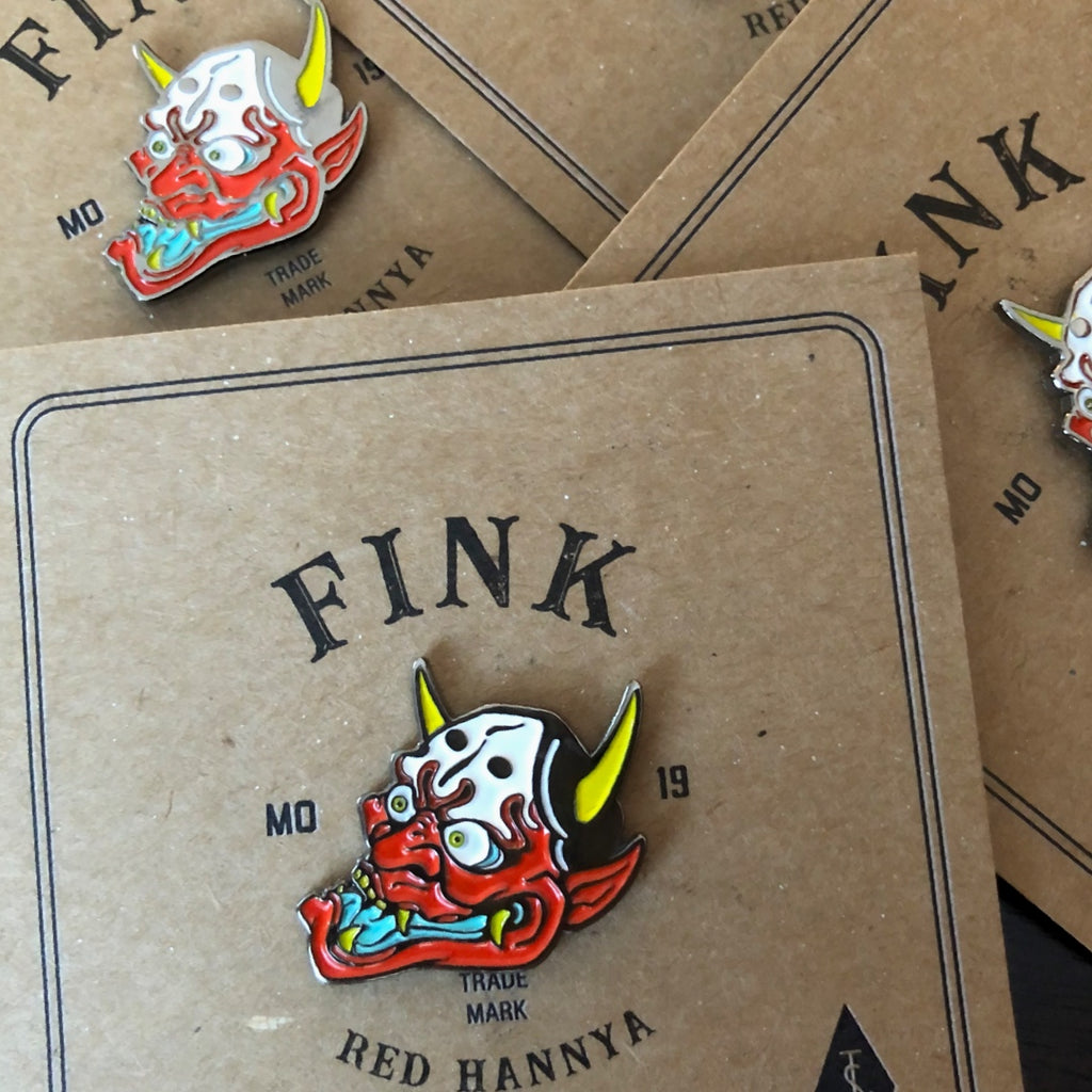 FINK Red Hannya – First Place Pins